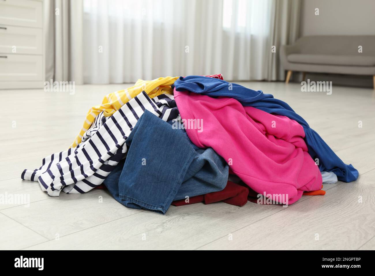 Dirty Clothes On Floor