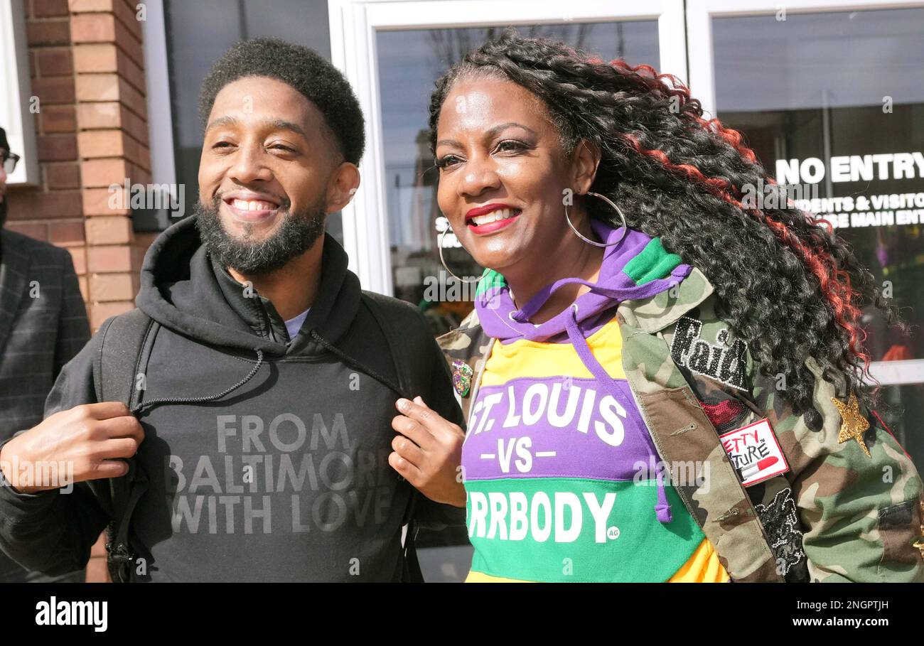 St. Louis, United States. 18th Feb, 2023. St. Louis Mayor Tishaura ...