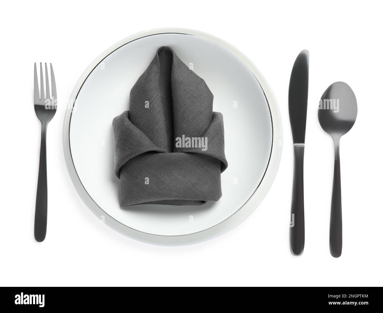 Beautiful festive serving Cut Out Stock Images & Pictures - Alamy