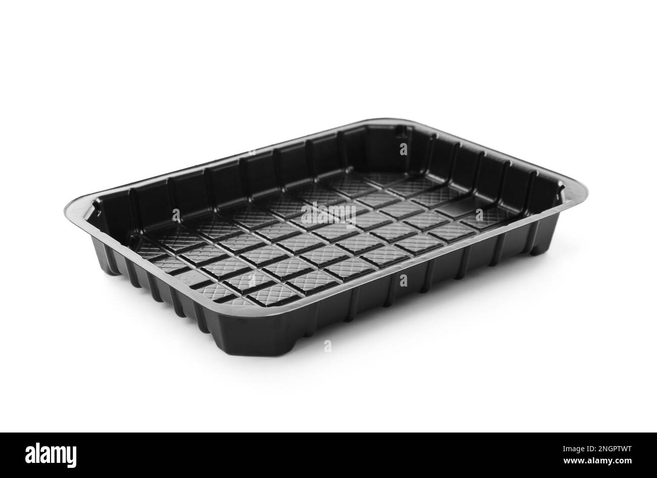 Disposable plastic lunch box isolated on white Stock Photo - Alamy