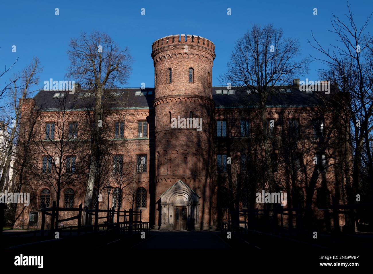 Kungshuset, King's House, with tower, Lund University, Lund, Sweden ...