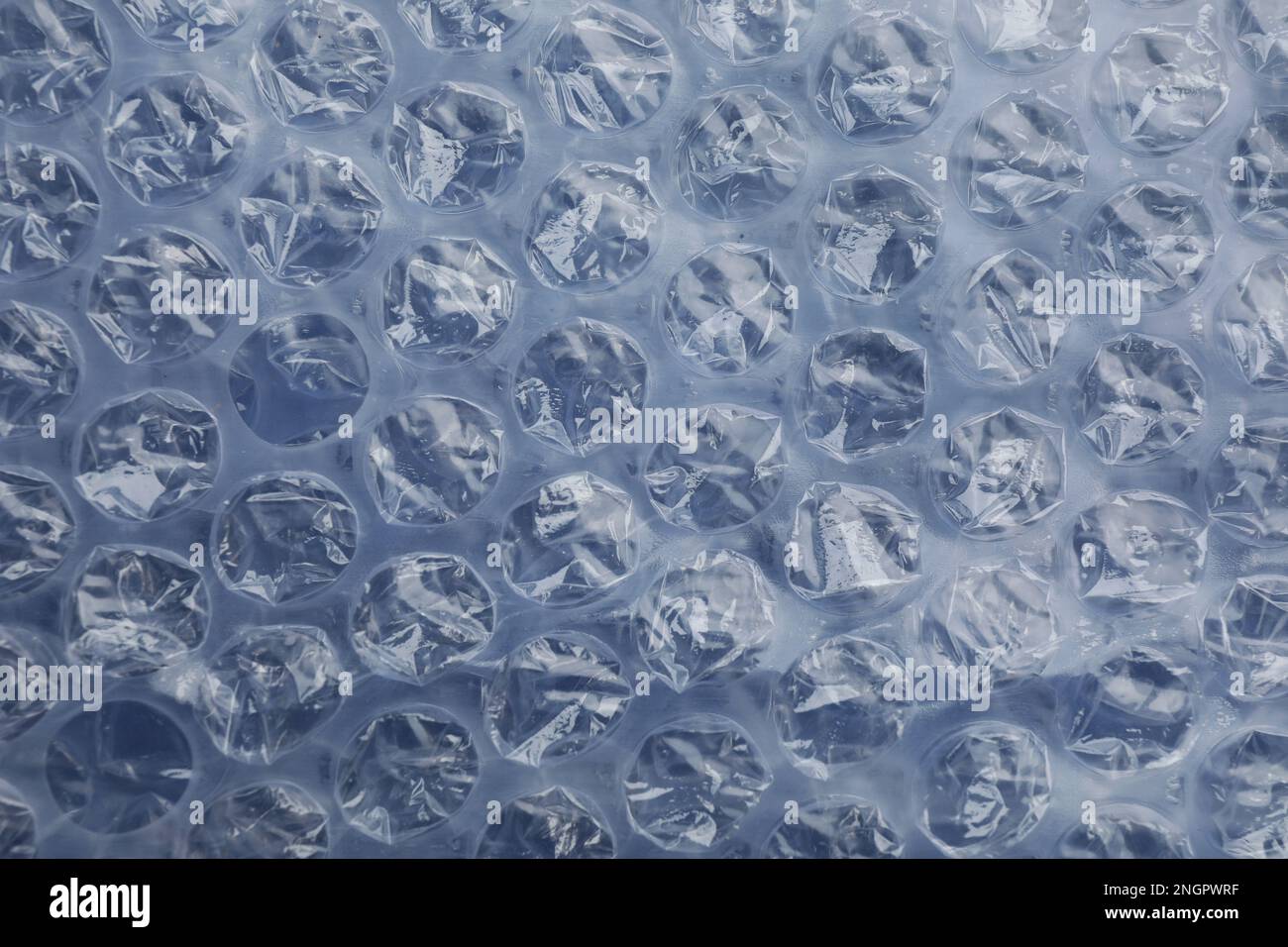 Texture of bubble wrap as background, top view Stock Photo - Alamy