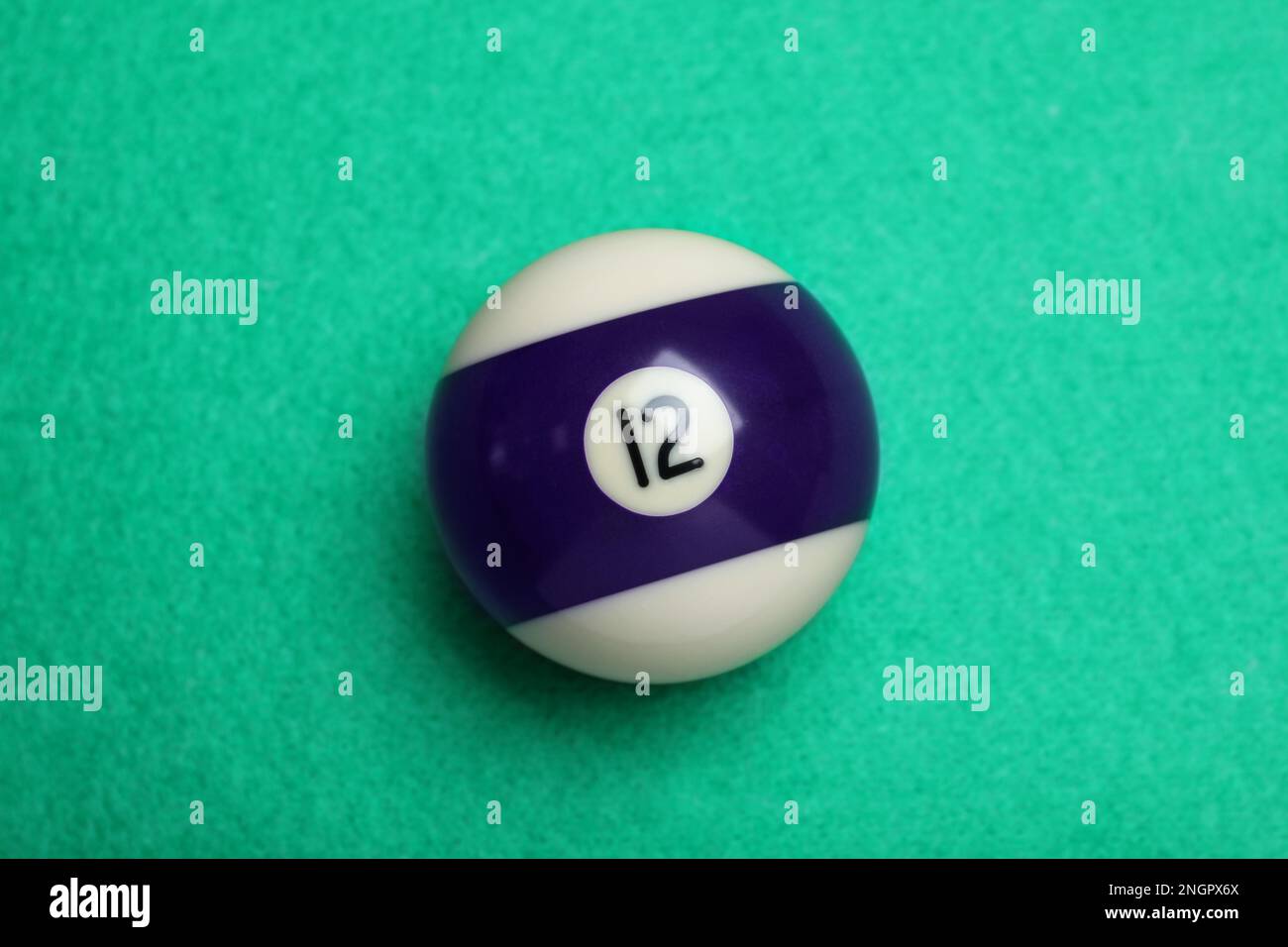 Table billiards ball top view hi-res stock photography and images - Alamy