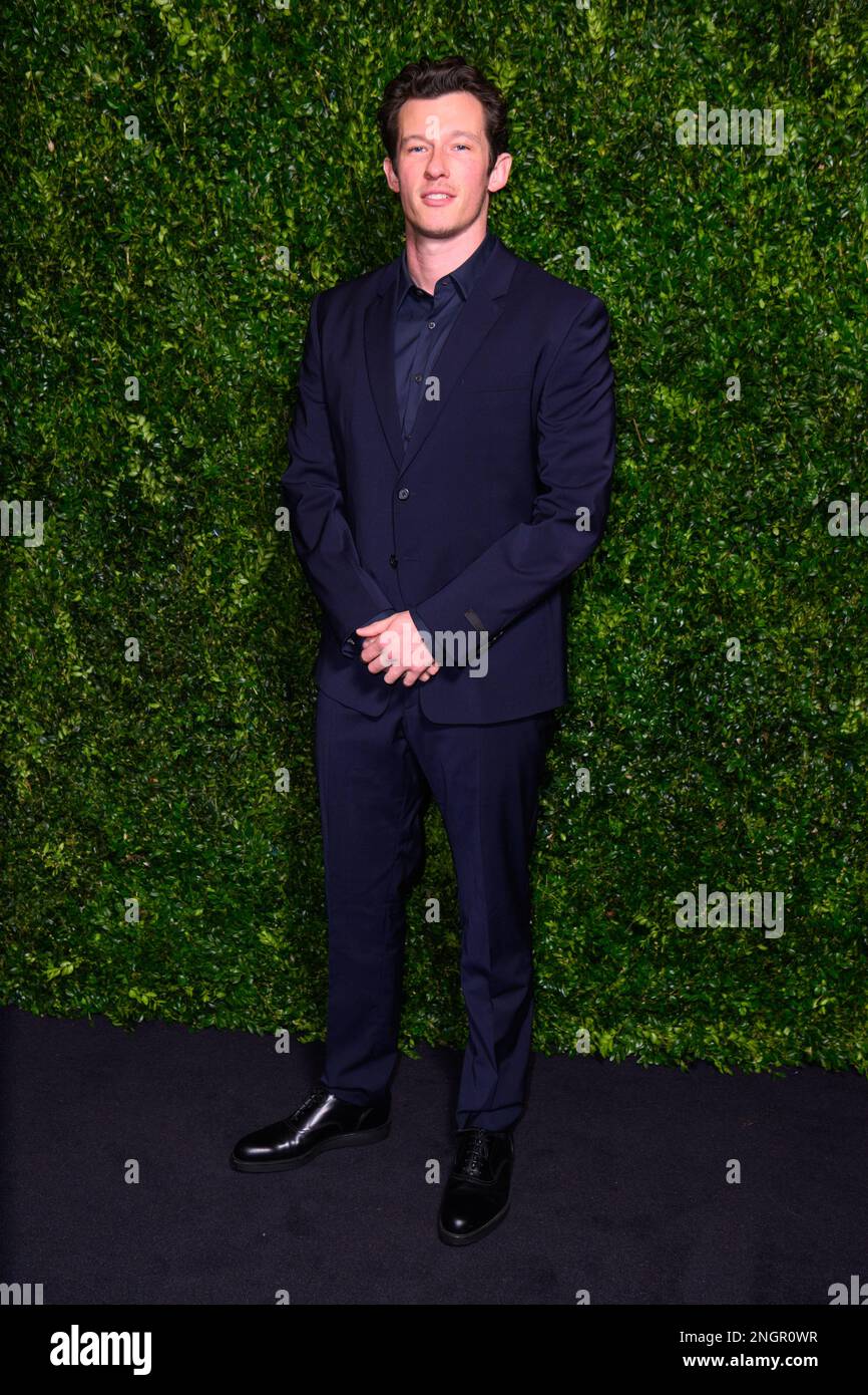 London, UK. 18 February 2023. Callum Turner attending the Charles Finch ...
