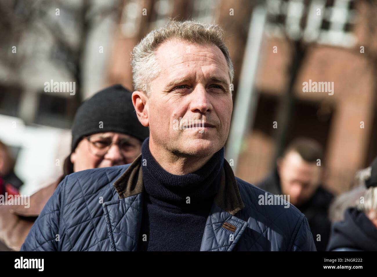 Munich, Bavaria, Germany. 18th Feb, 2023. PETR BYSTRON of the AfD. In ...