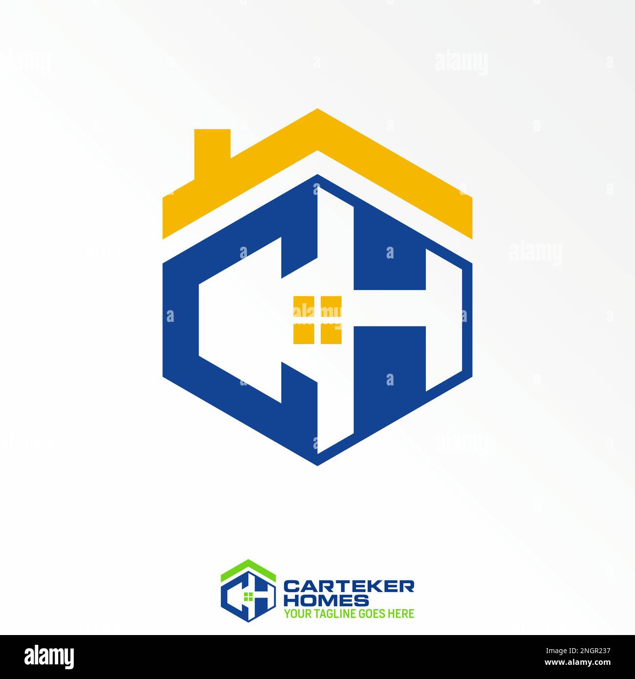 Rooftop silhouette Stock Vector Images - Alamy