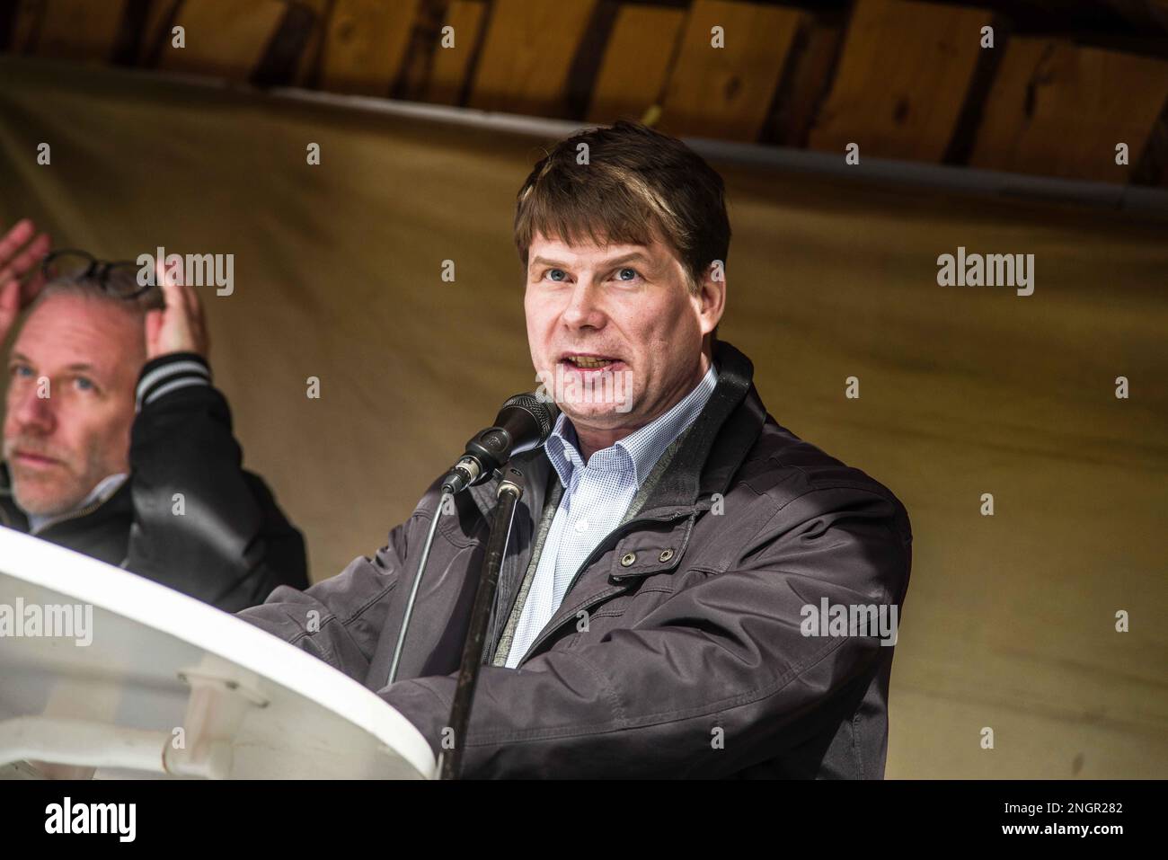 Munich, Bavaria, Germany. 18th Feb, 2023. Steffen Kotre, AfD in the ...