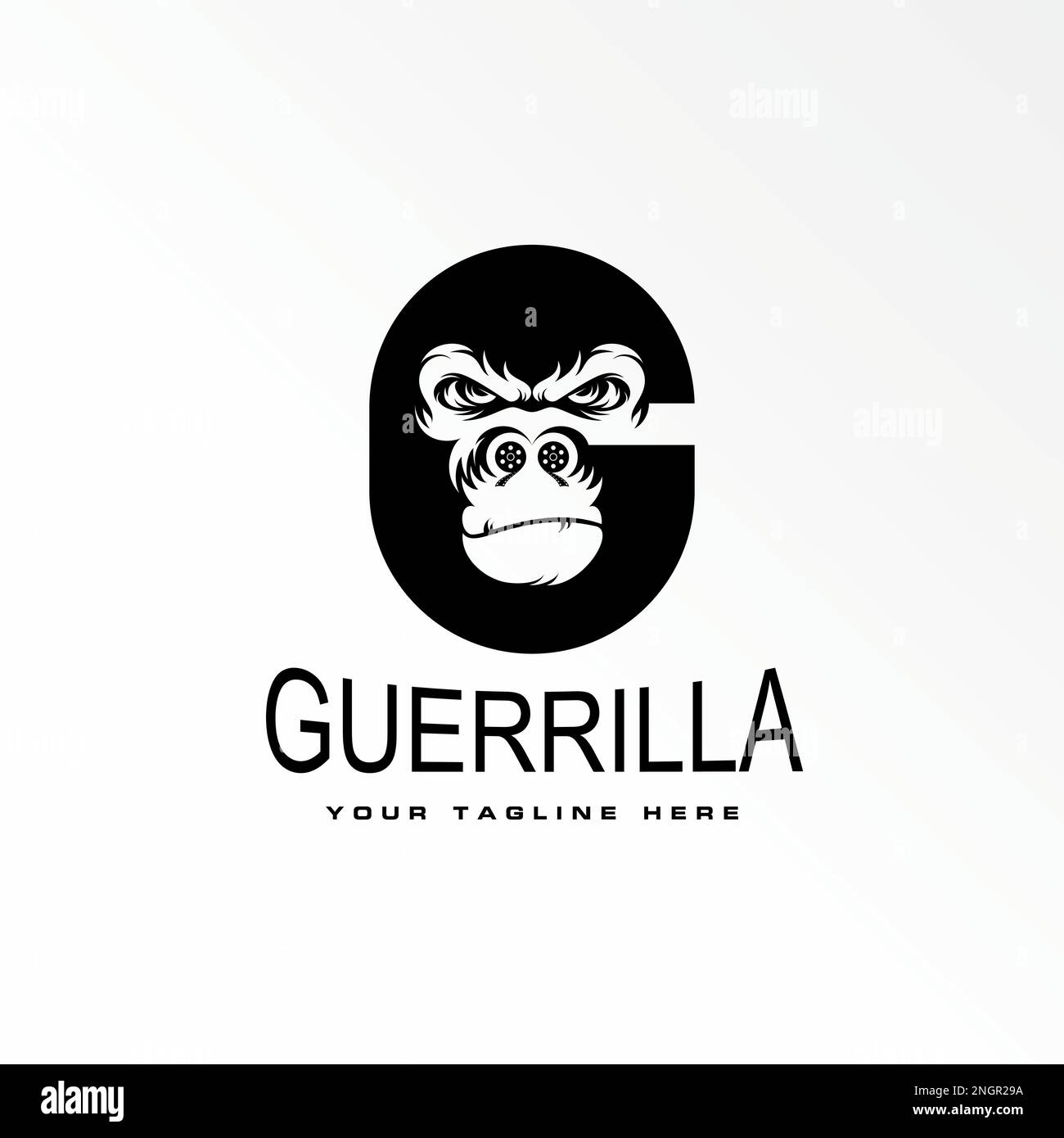 Initial letter on negative Black and White Stock Photos & Images - Alamy