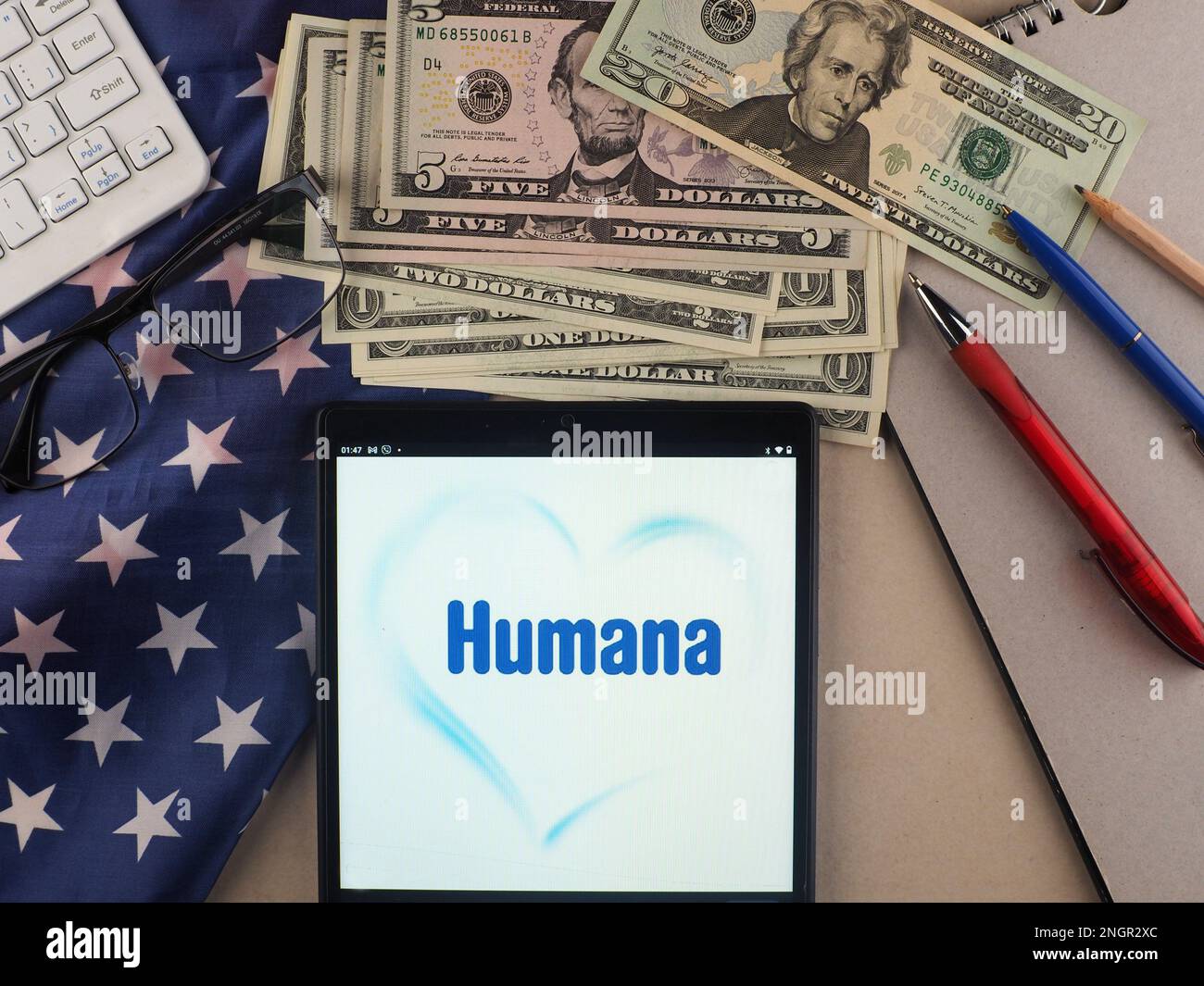Humana logo hi-res stock photography and images - Alamy