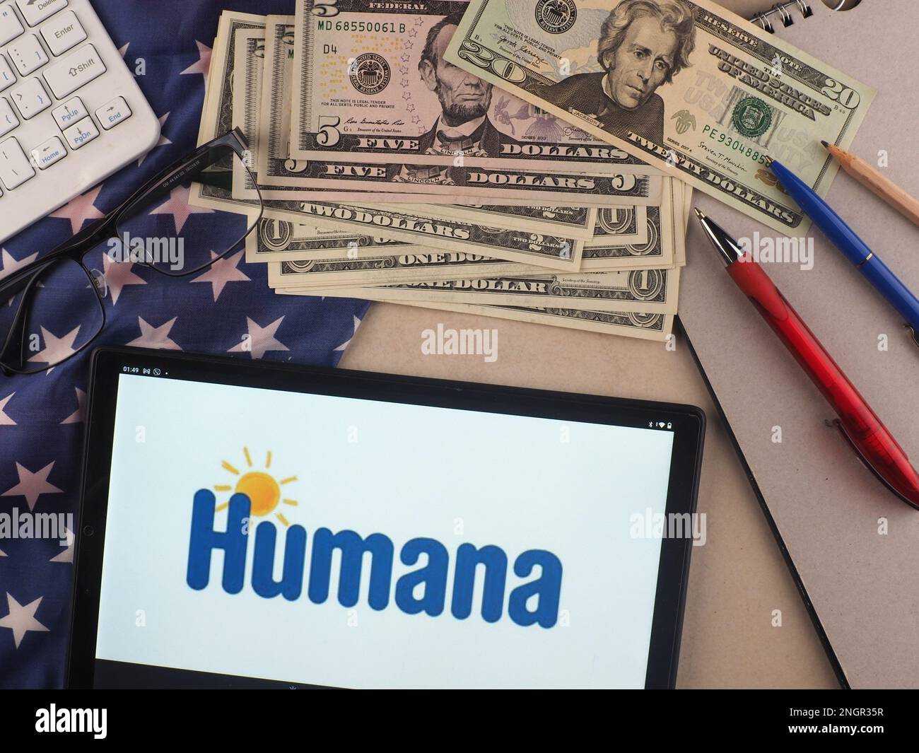 Humana logo hi-res stock photography and images - Alamy