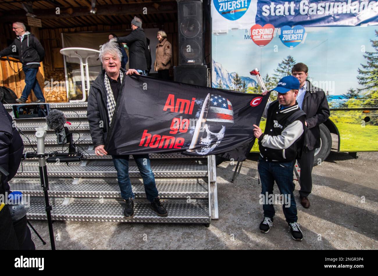 Munich, Bavaria, Germany. 18th Feb, 2023. JUERGEN ELSAESSER of Compact ...
