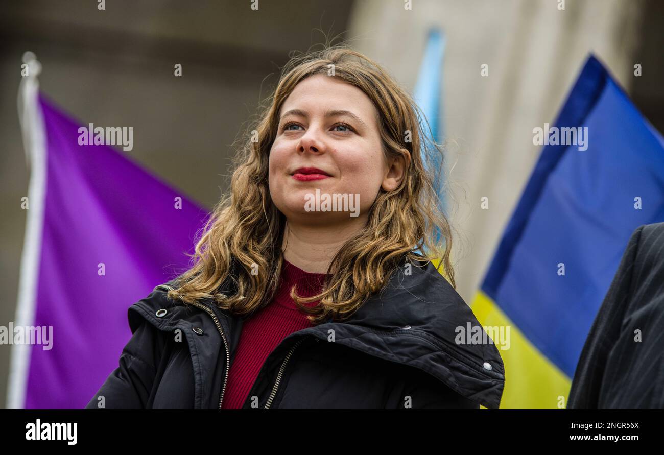 Munich, Bavaria, Germany. 18th Feb, 2023. JAMILA SCHAEFER (SchÃ¤fer) of ...