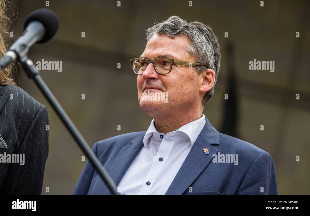 Munich, Bavaria, Germany. 18th Feb, 2023. Defying numerous anti-Munich ...