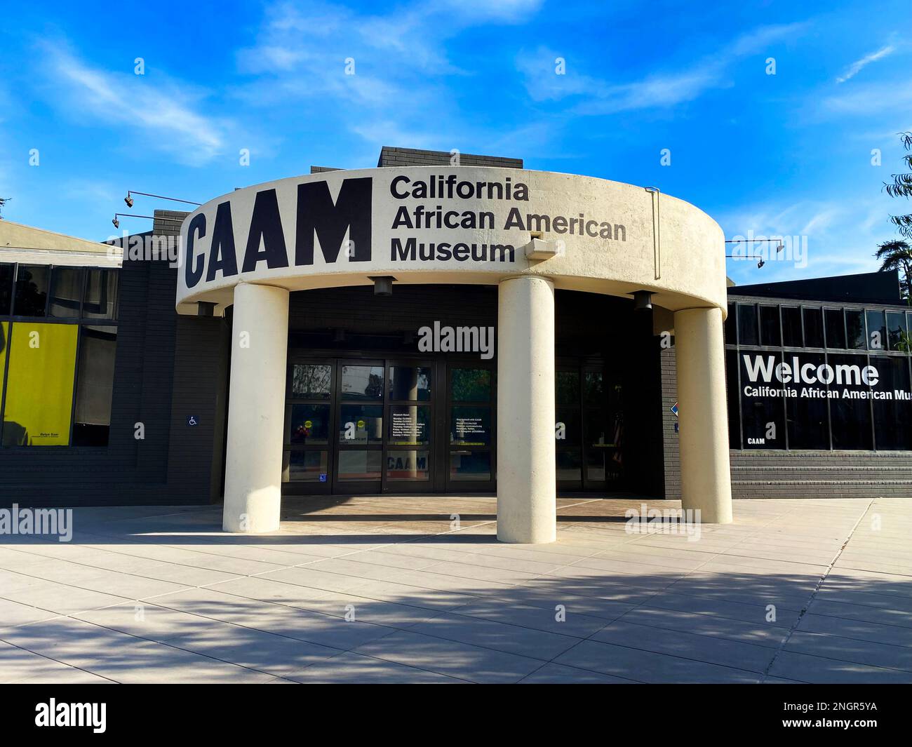 The California African American Museum Stock Photo - Alamy
