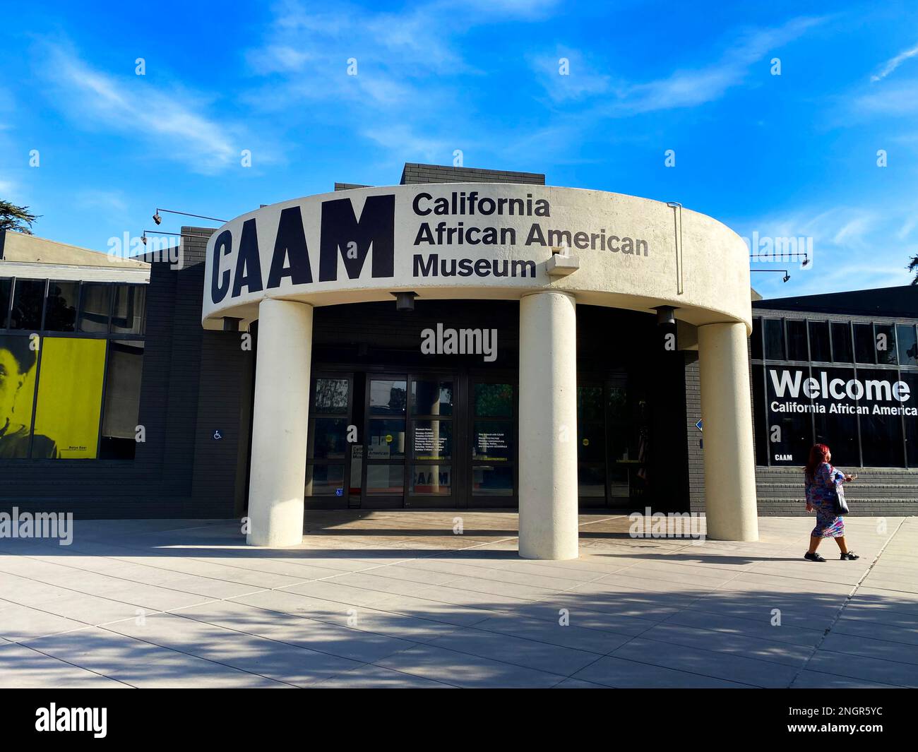 The California African American Museum Stock Photo - Alamy