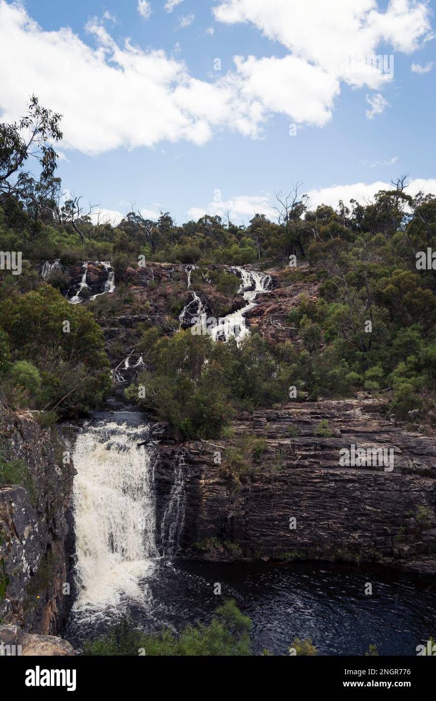 Broken falls is a very beautiful waterfalls to look at Stock Photo - Alamy