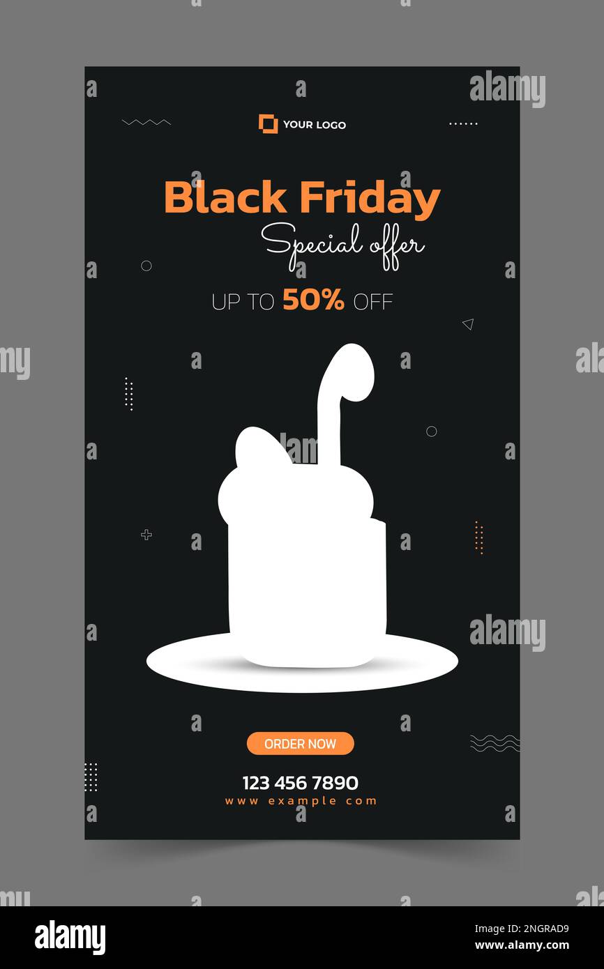 Black friday instagram stories hi-res stock photography and images - Alamy
