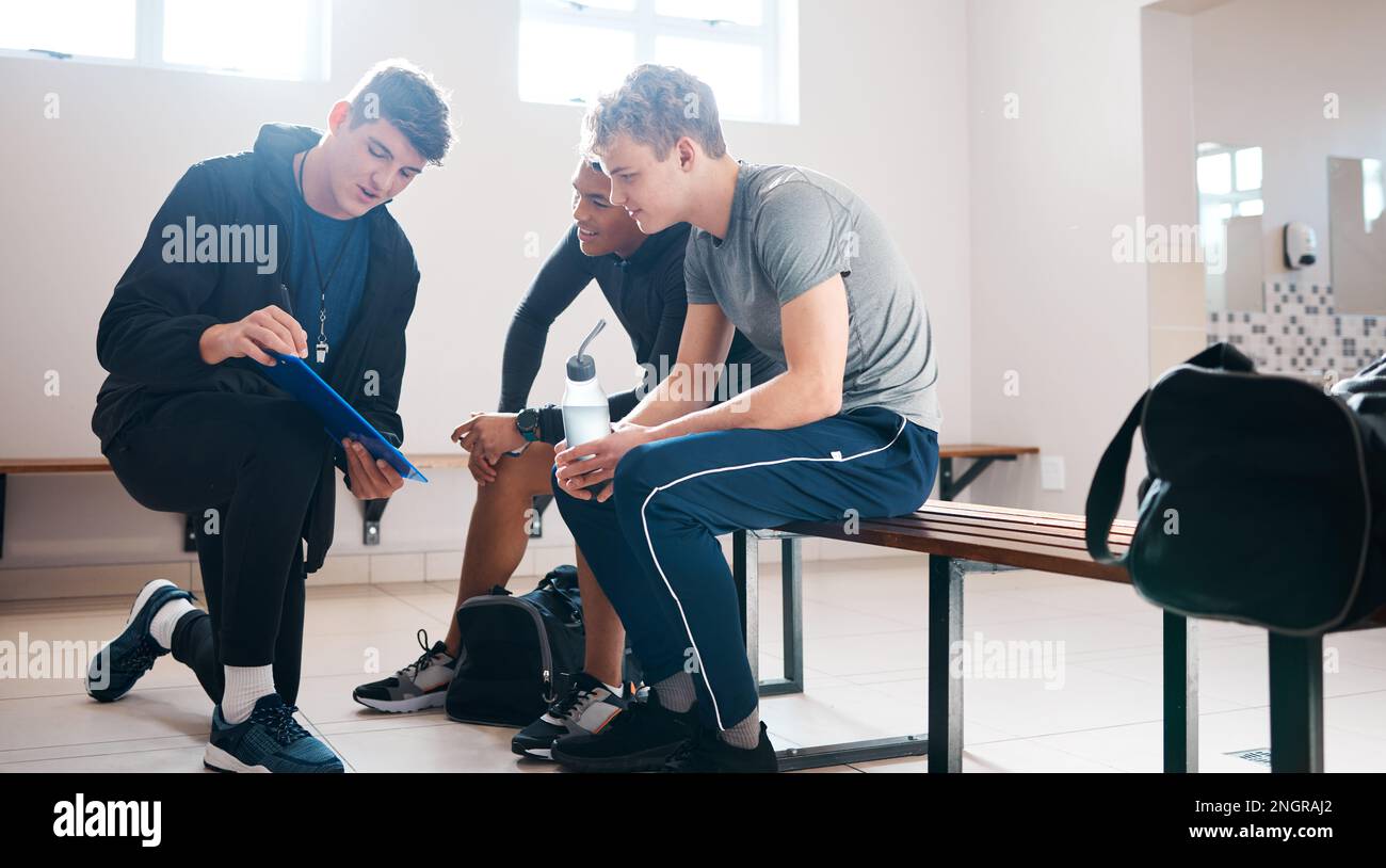 Locker room talk hi-res stock photography and images - Alamy