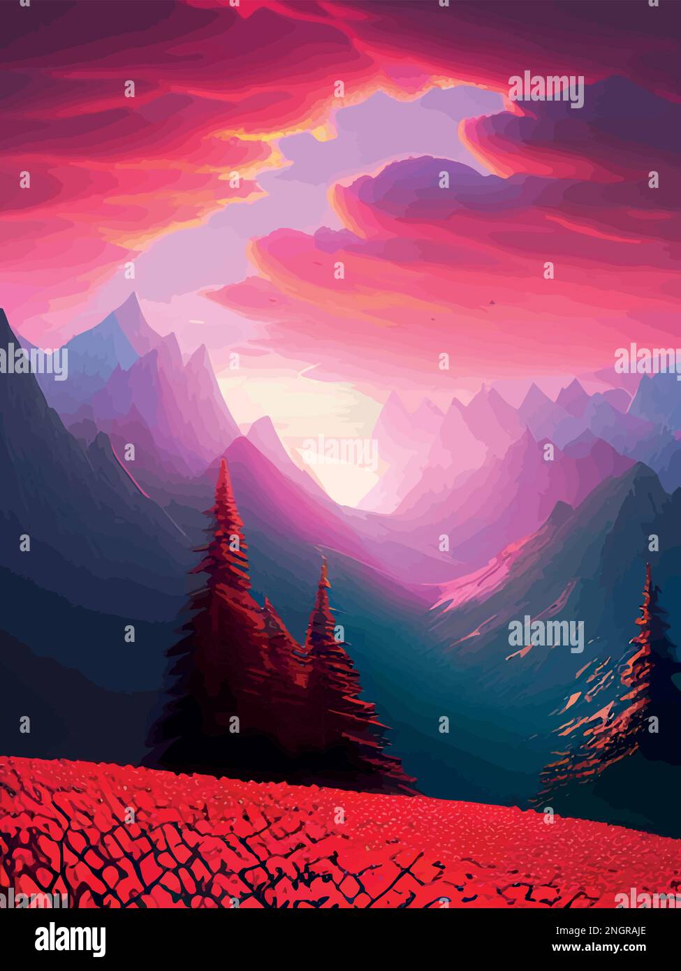 Mottled view Stock Vector Images - Alamy