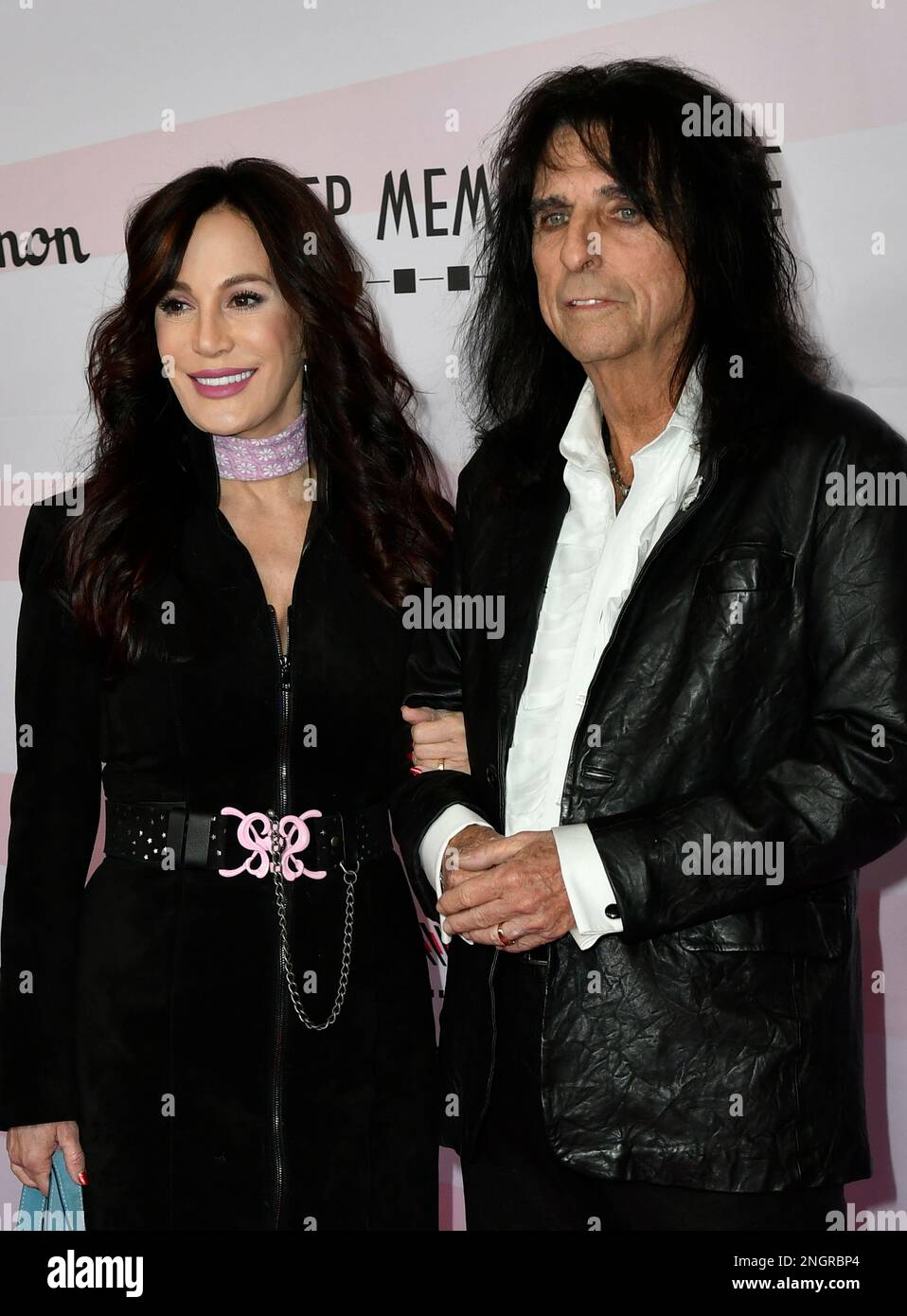 Las Vegas, NV, USA. 18th Feb, 2023. Sheryl Goddard and Alice Cooper at ...