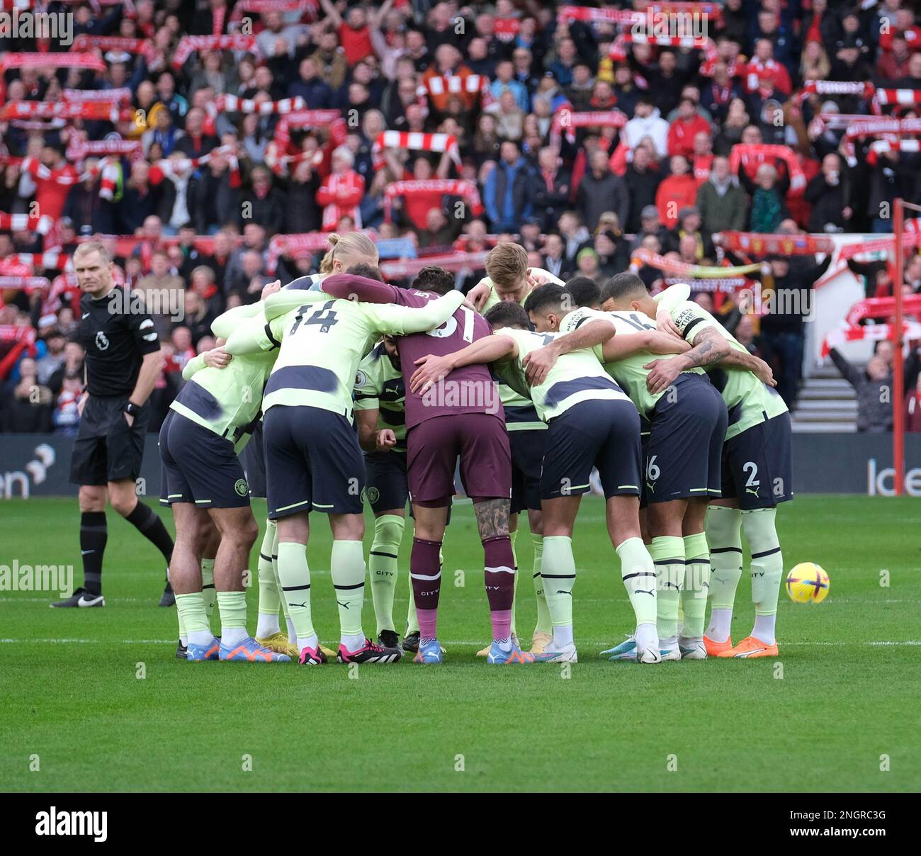 The City Ground, Nottingham, UK. 18th Feb, 2023. Premier League ...