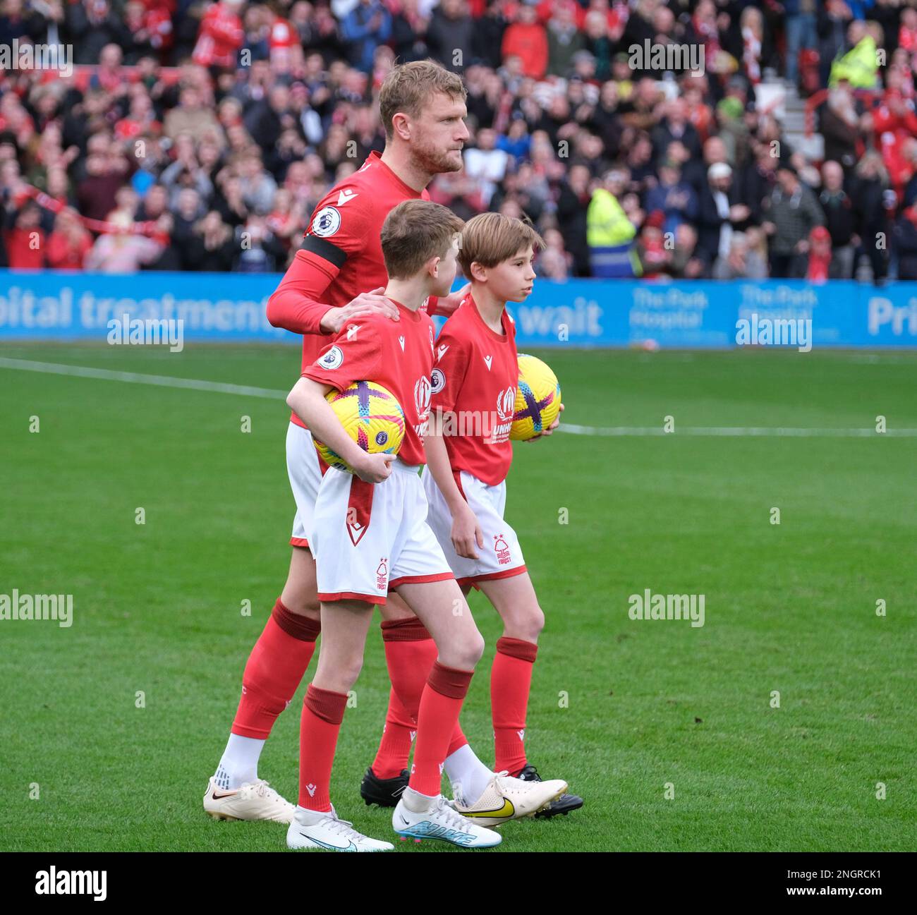 The City Ground, Nottingham, UK. 18th Feb, 2023. Premier League ...