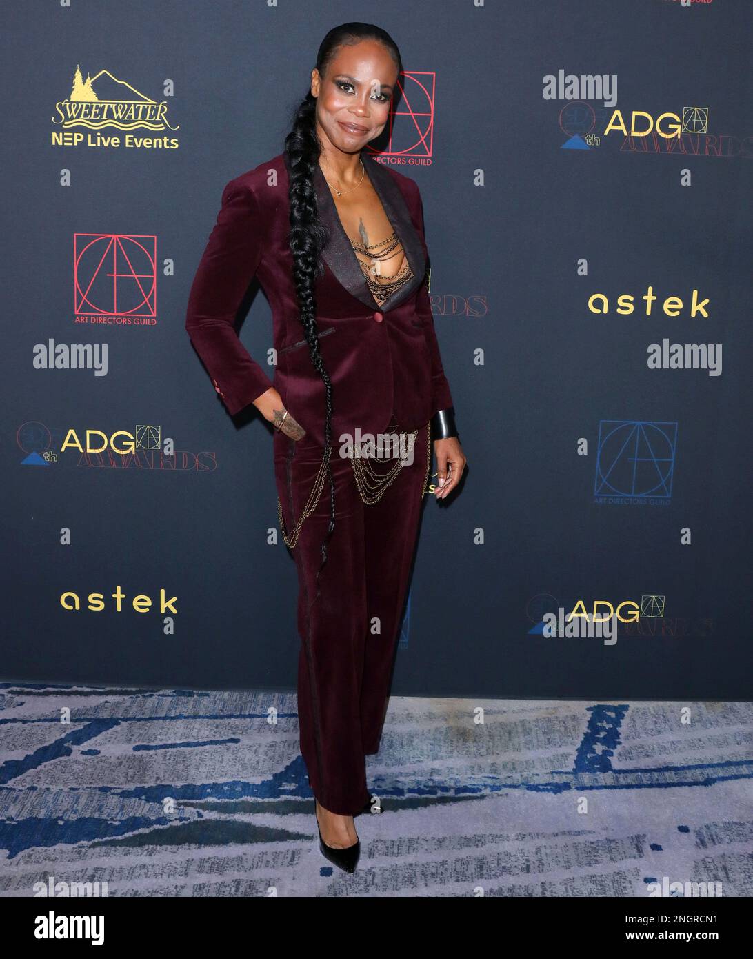 Hannah Beachler arrives at The 27th Annual ADG Awards held at ...