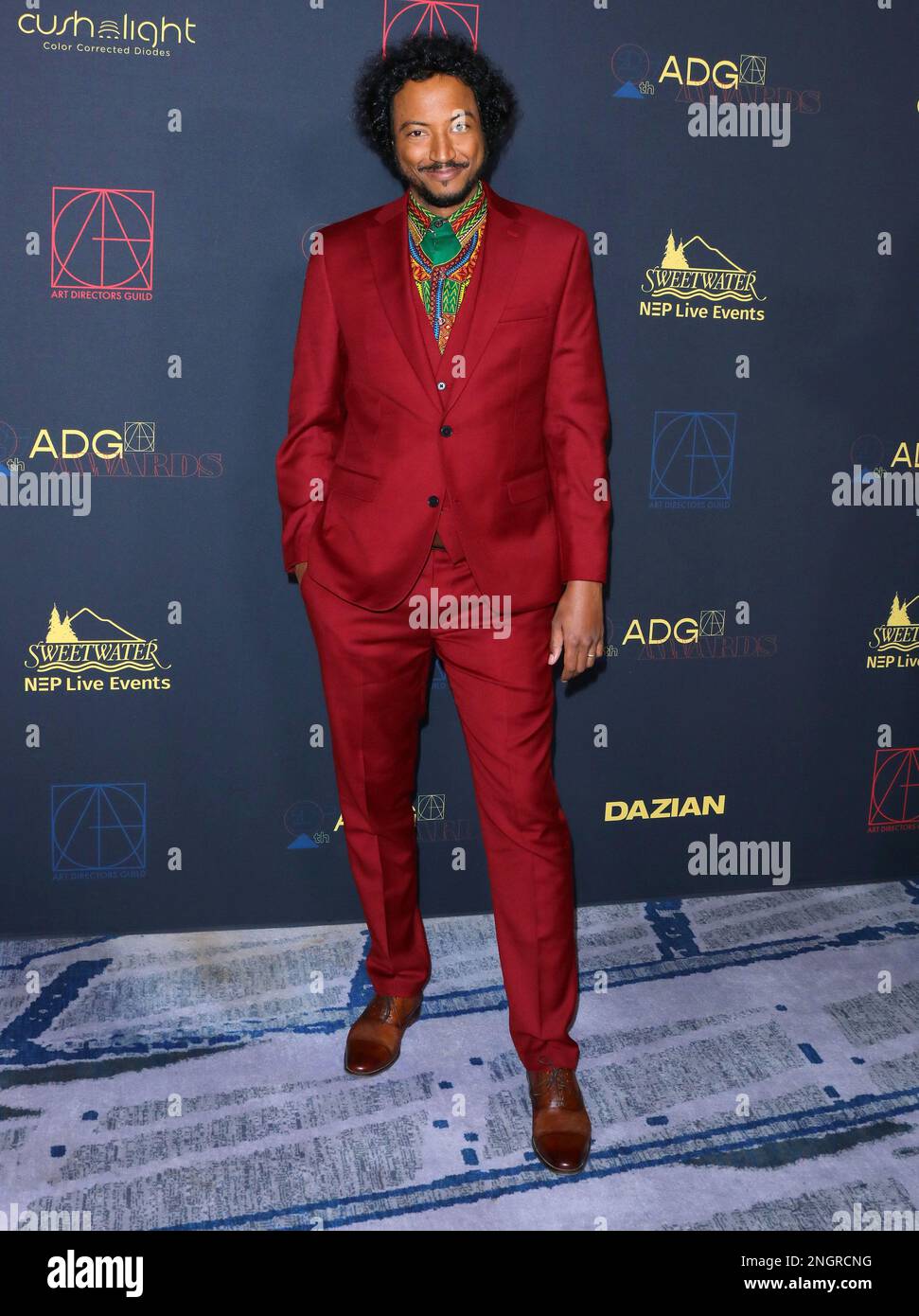 Samba Schutte arrives at The 27th Annual ADG Awards held at ...