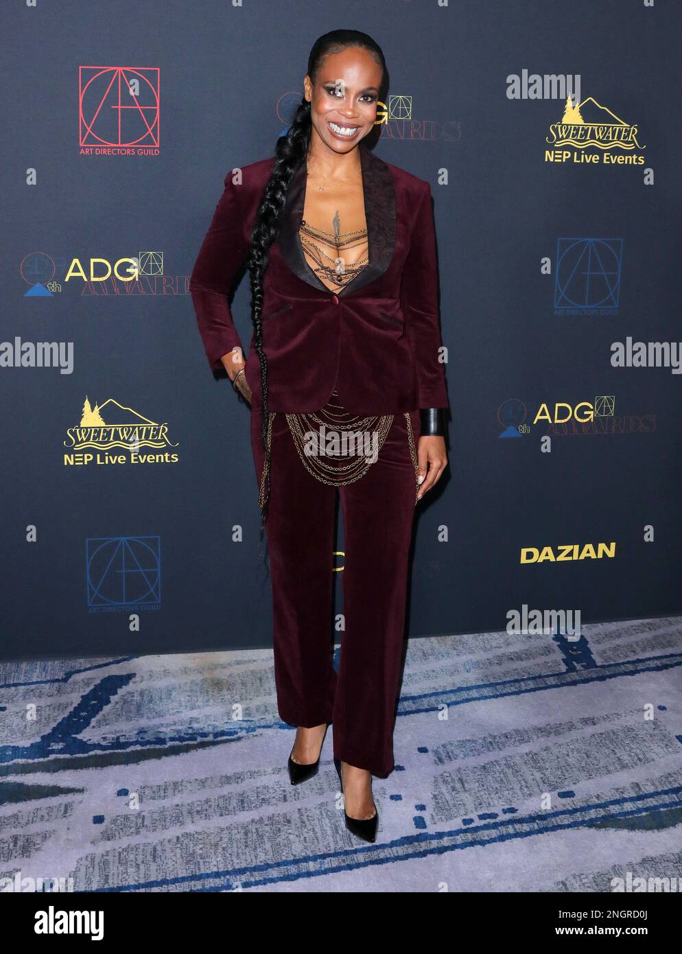 Hannah Beachler arrives at The 27th Annual ADG Awards held at ...
