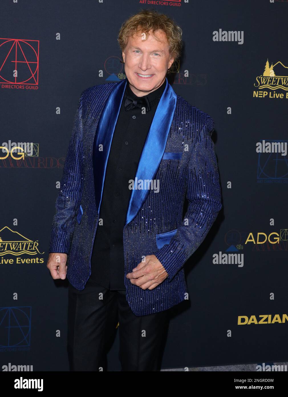 Nelson Goates arrives at The 27th Annual ADG Awards held at ...