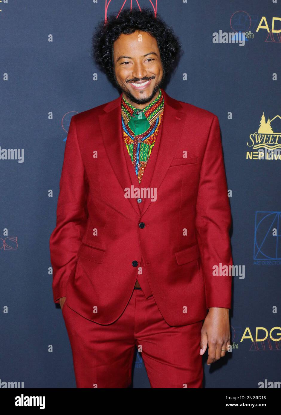 Samba Schutte arrives at The 27th Annual ADG Awards held at ...