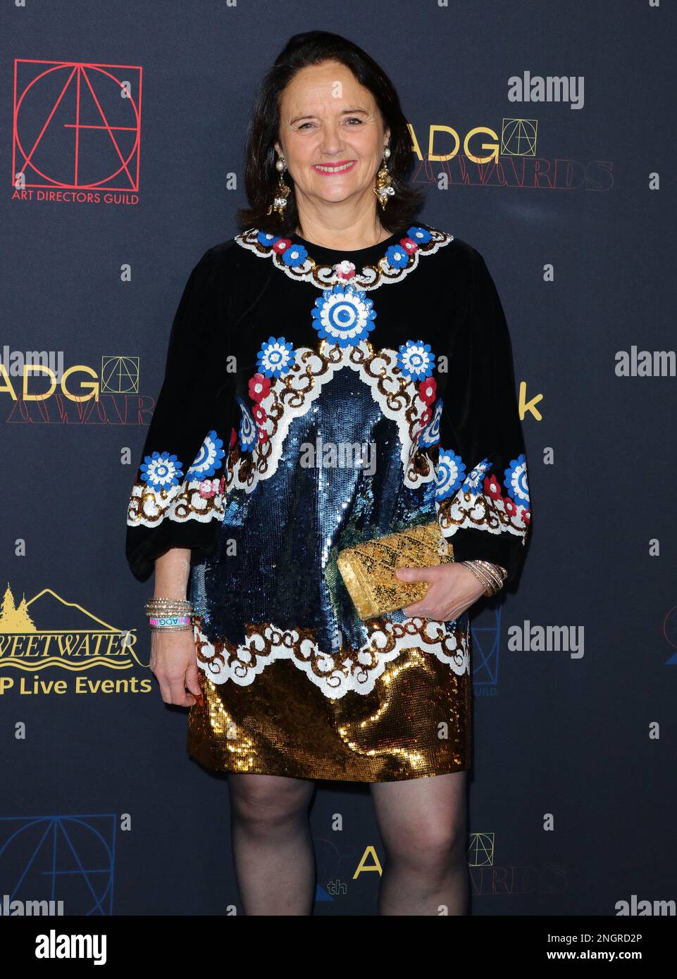 Anne Seibel arrives at The 27th Annual ADG Awards held at ...