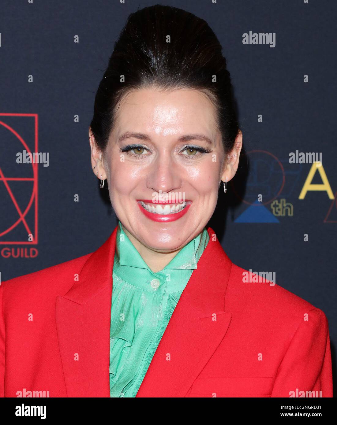 Mara LePere Schloop arrives at The 27th Annual ADG Awards held at ...