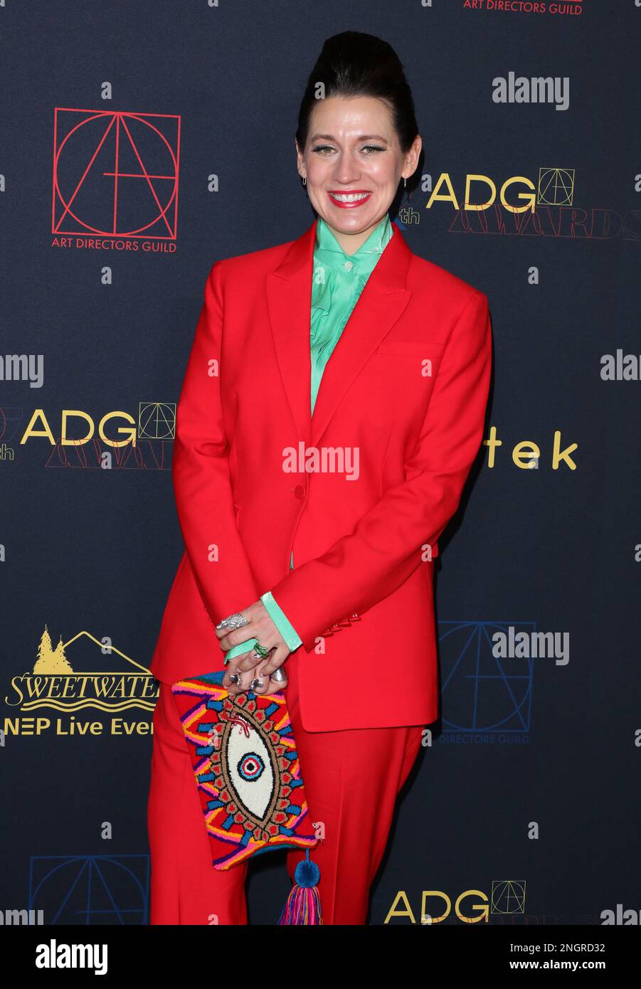 Mara LePere Schloop arrives at The 27th Annual ADG Awards held at ...