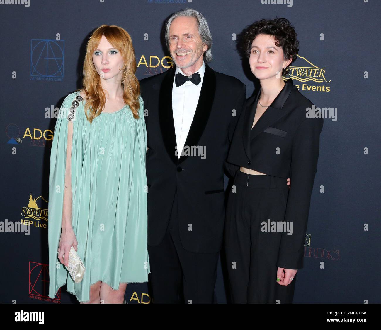 Los Angeles, USA. 18th Feb, 2023. Charlotte Harrison, Keith Raywood ...