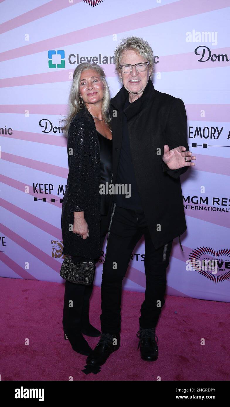 Las Vegas, NV, USA. 18th Feb, 2023. Lisa Cronin, Kevin Cronin at ...