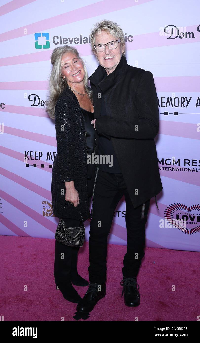 Las Vegas, NV, USA. 18th Feb, 2023. Lisa Cronin, Kevin Cronin at ...