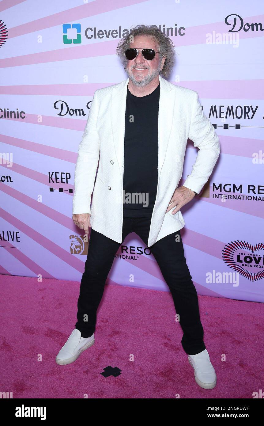 Las Vegas, NV, USA. 18th Feb, 2023. Sammy Hagar at arrivals for 26th ...