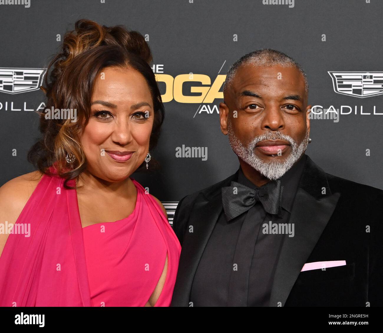 Beverly Hills, USA. 18th Feb, 2023. Levar Burton and Stephanie Cozart ...