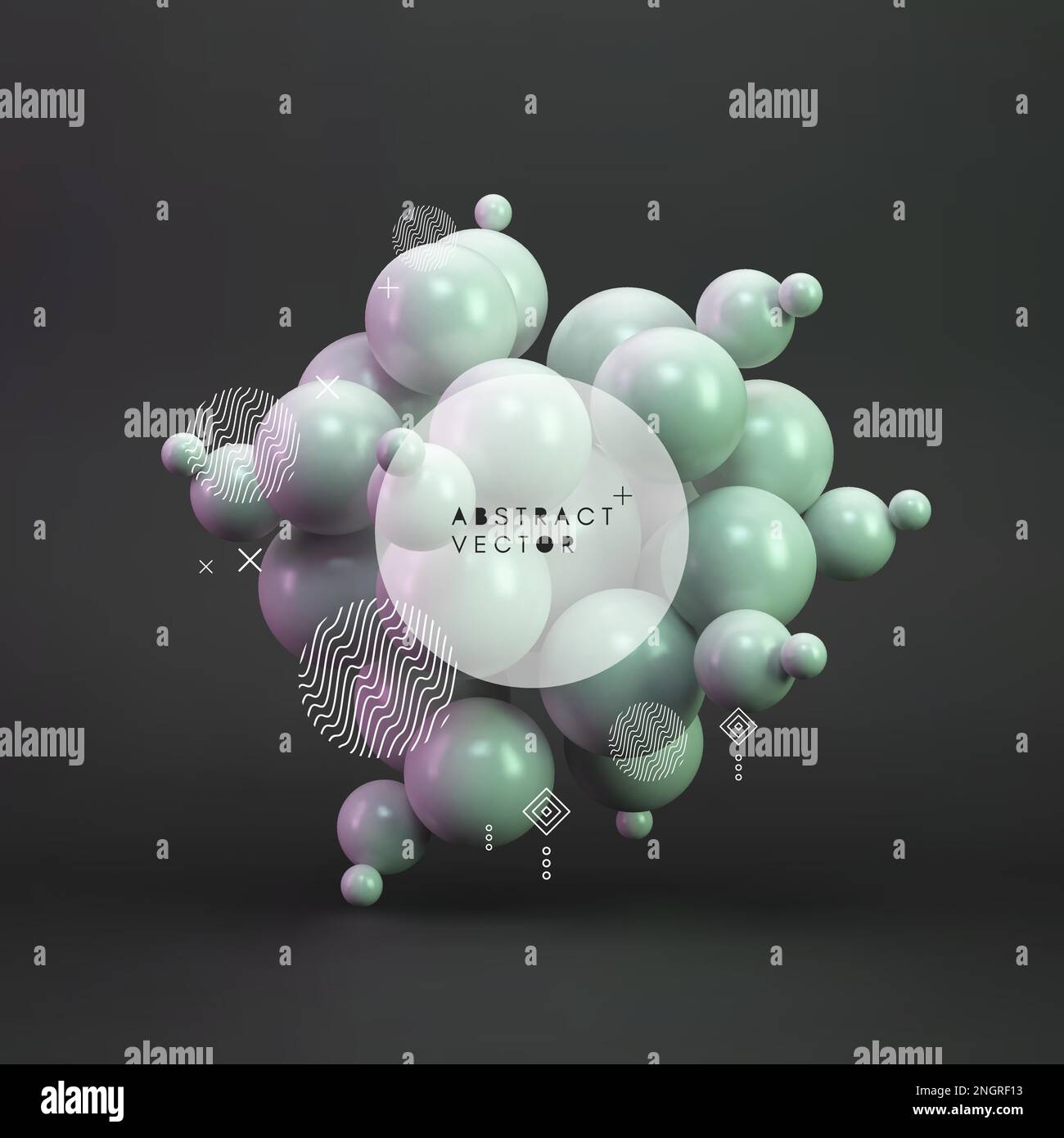3d molecule and atom hi-res stock photography and images - Alamy