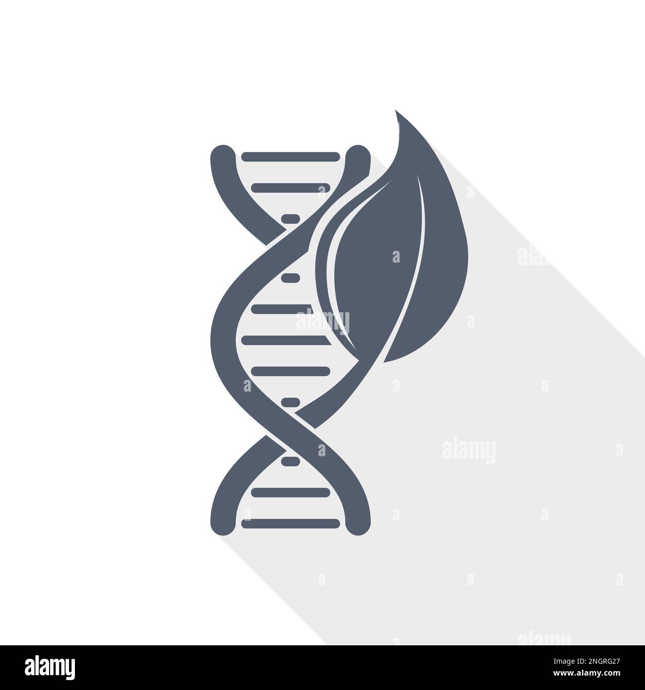 GMO vector icon, biotechnology concept flat design illustration Stock Vector Image & Art - Alamy