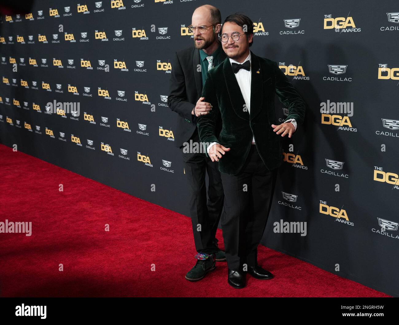 (L-R) Daniel Scheinert and Daniel Kwan at the 75th Annual Directors ...
