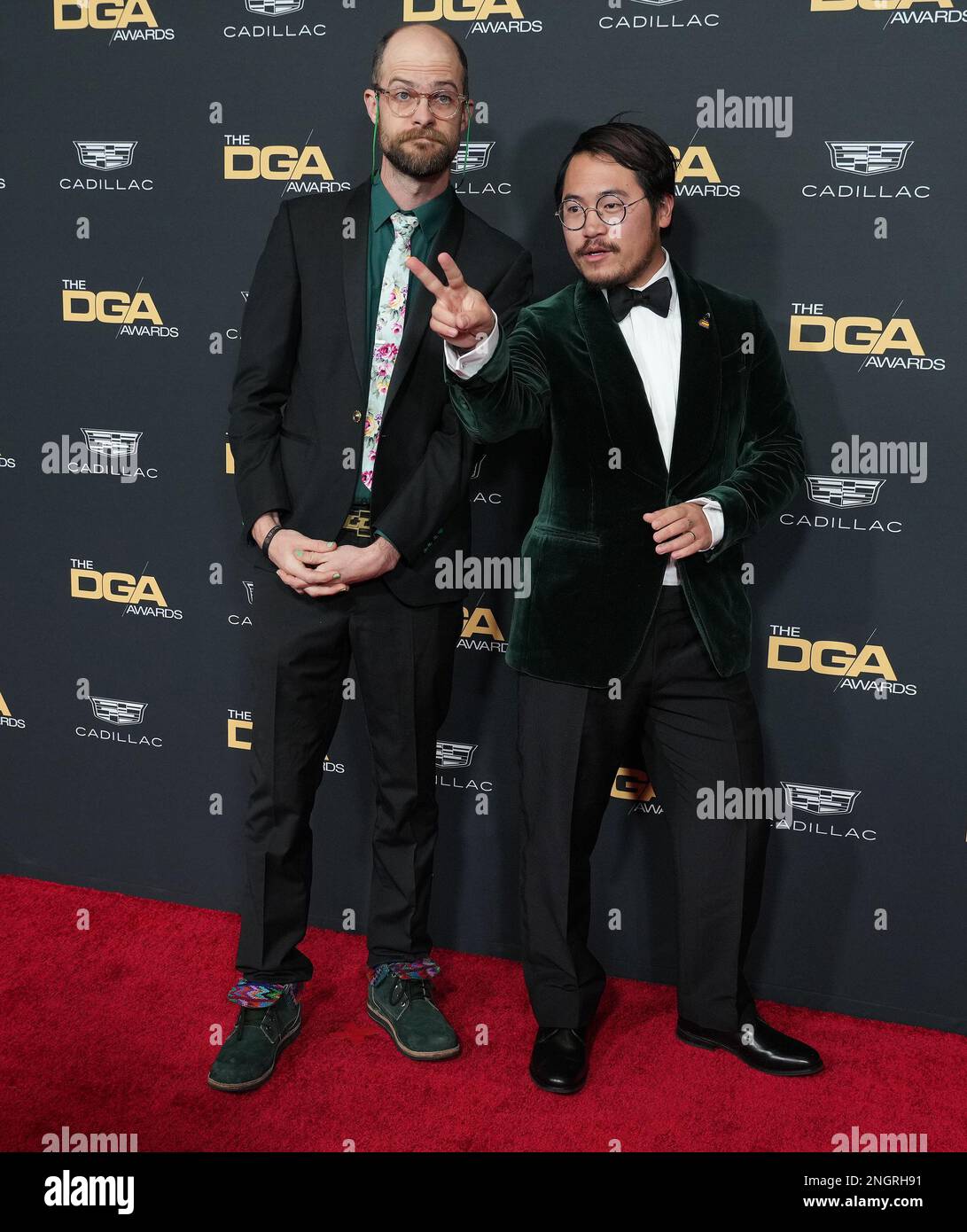 (L-R) Daniel Scheinert and Daniel Kwan at the 75th Annual Directors ...