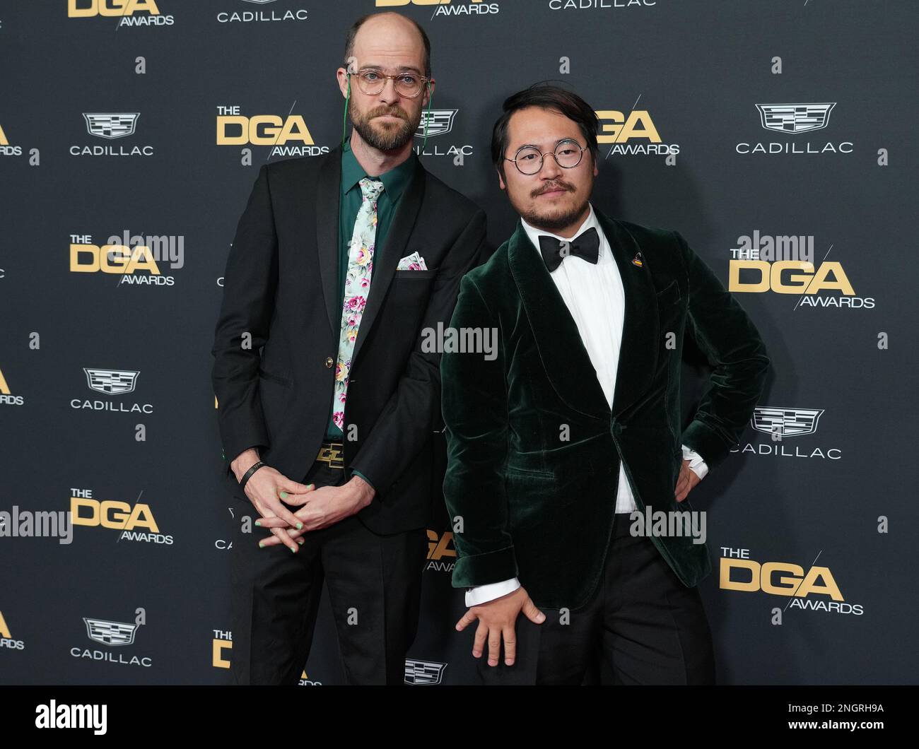 (L-R) Daniel Scheinert and Daniel Kwan at the 75th Annual Directors ...