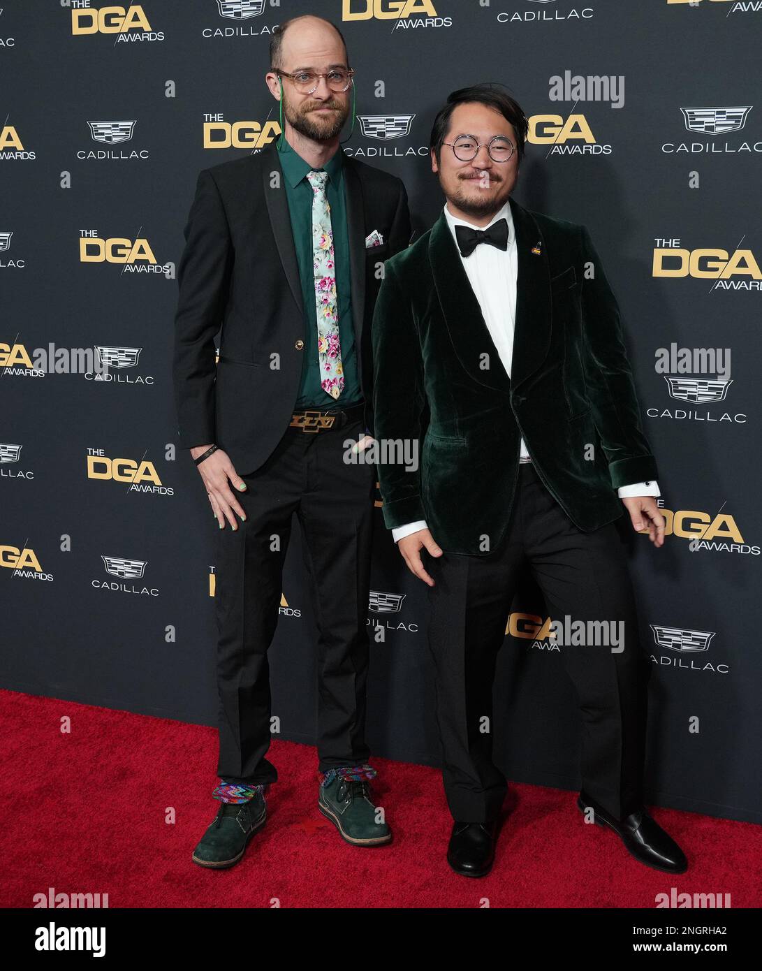 (L-R) Daniel Scheinert and Daniel Kwan at the 75th Annual Directors ...