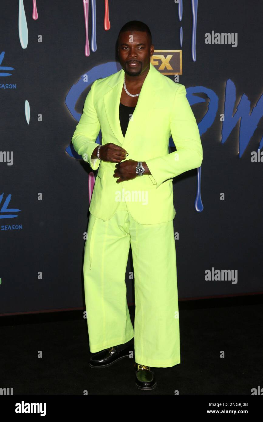 LOS ANGELES - FEB 15: Amin Joseph at the Snowfall Series Six premiere ...
