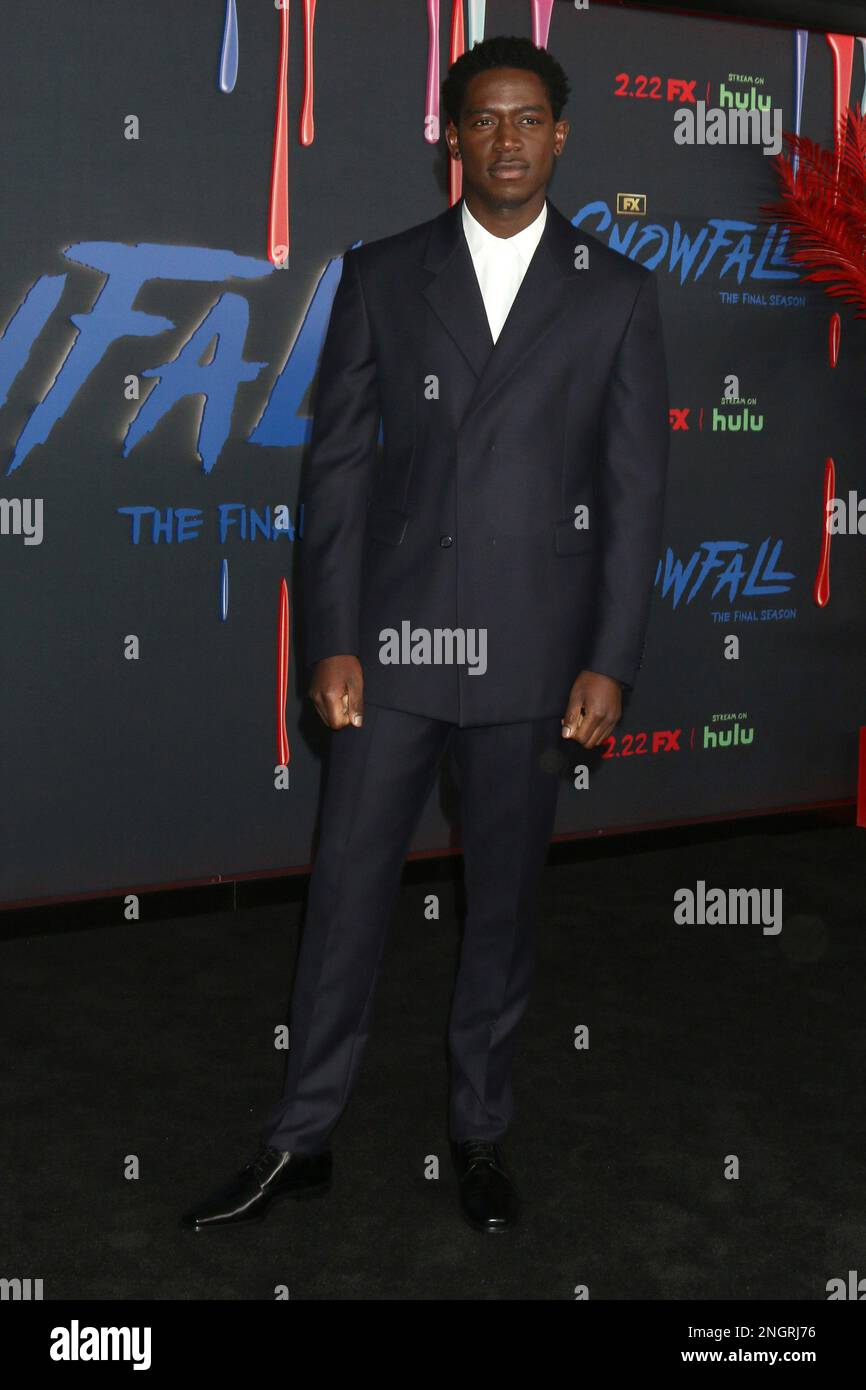 Damson idris snowfall hi-res stock photography and images - Alamy