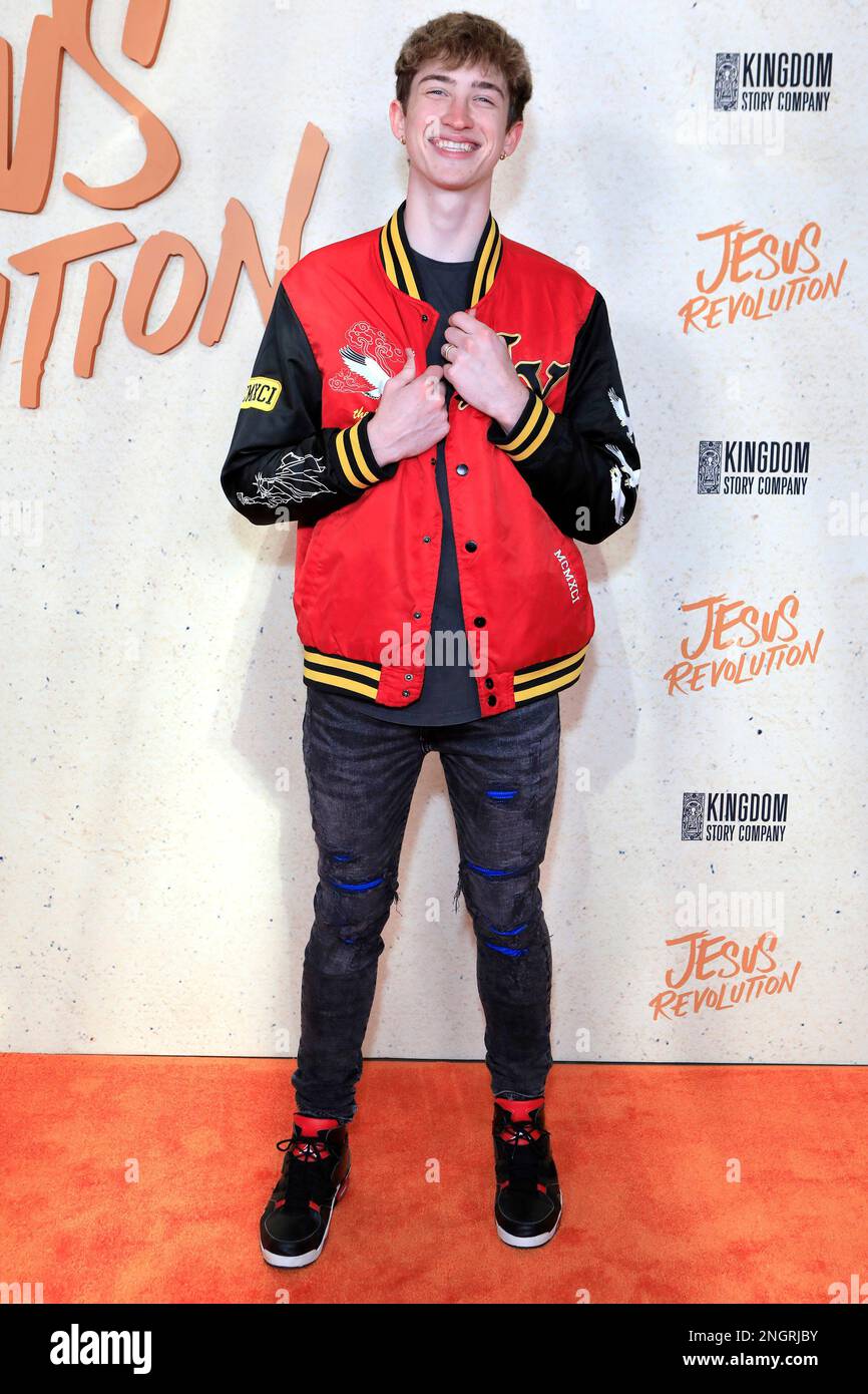 LOS ANGELES - DEC 15: Cash Baker at the Jesus Revolution Los Angele ...