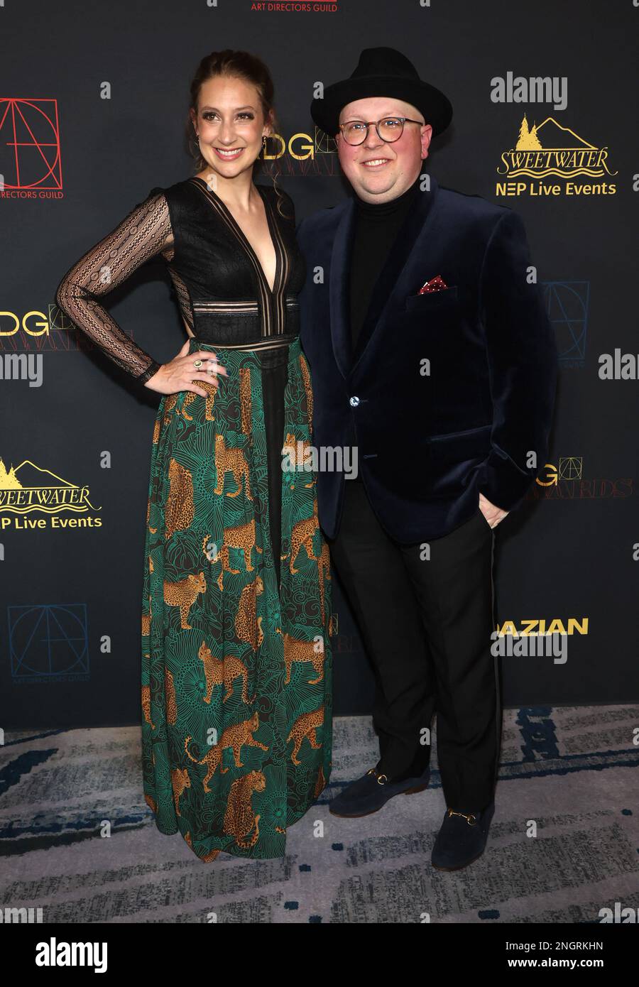 Meg Bell, Michael Allen Grover, at 27th Annual Art Directors Guild ...