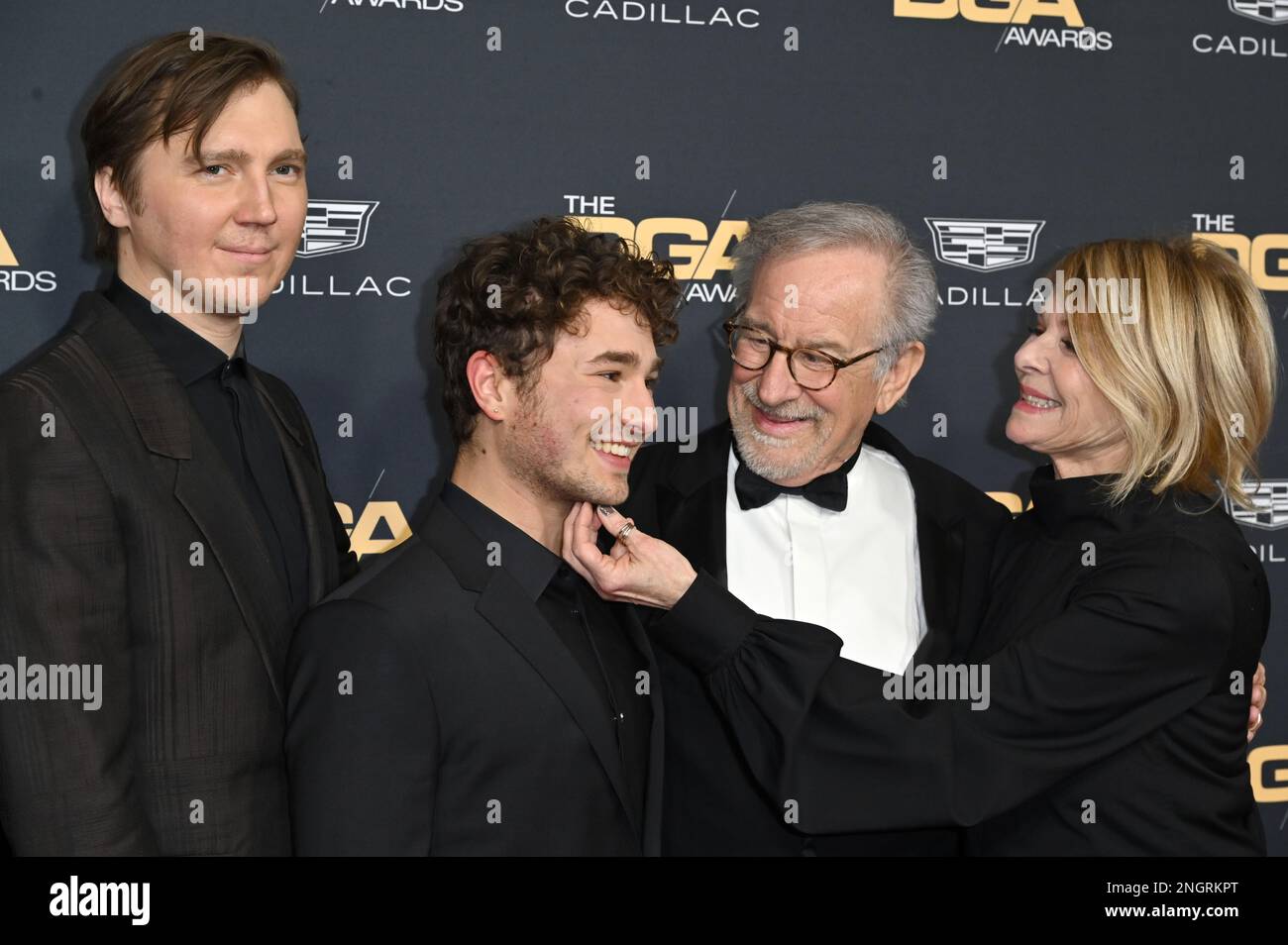 Los Angeles, USA. 18th Feb, 2023. Paul Dano, Gabriel LaBelle, Steven ...